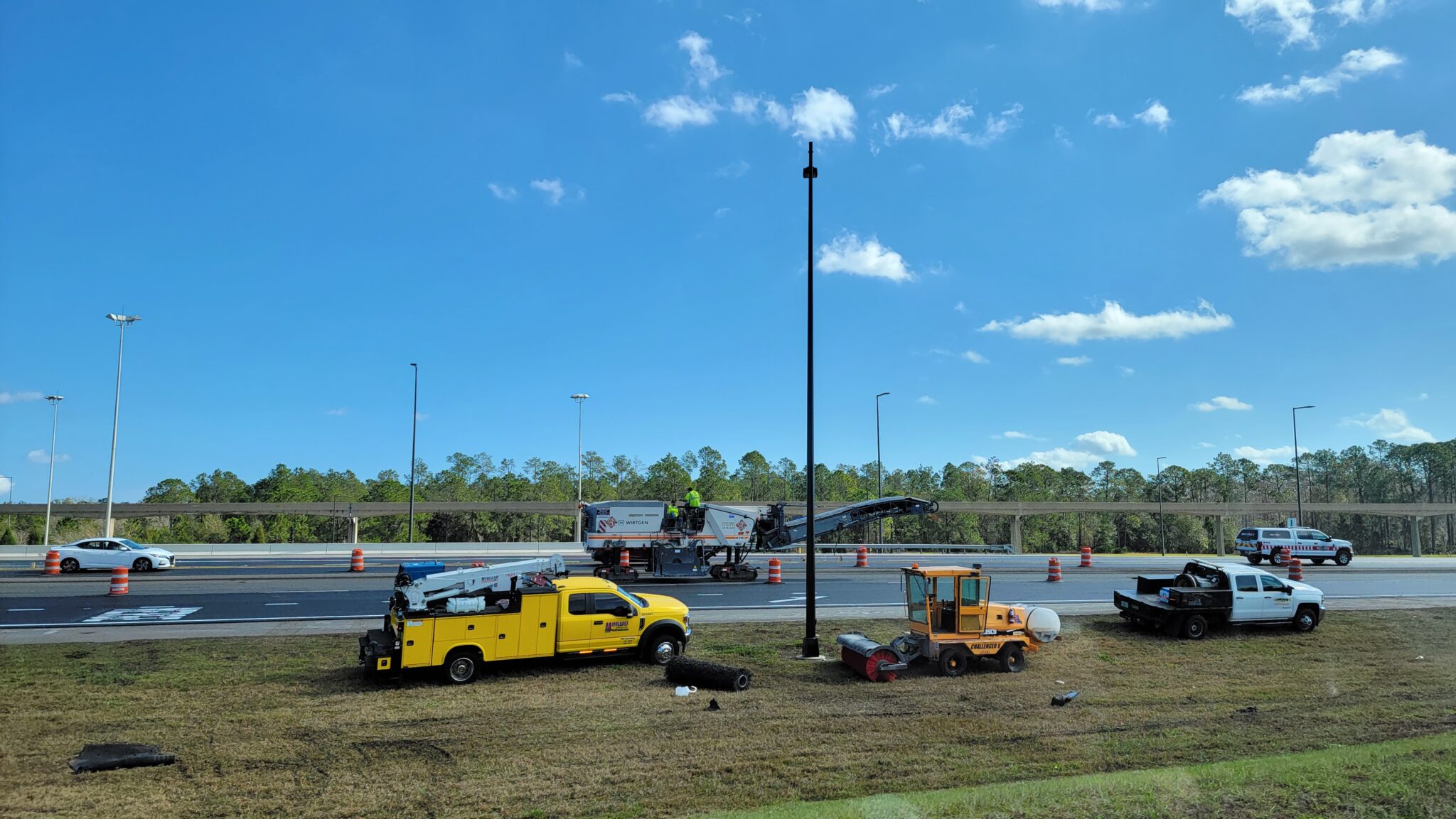 New Blue Magic Kingdom Road Signs Installed plus New Traffic Patterns ...
