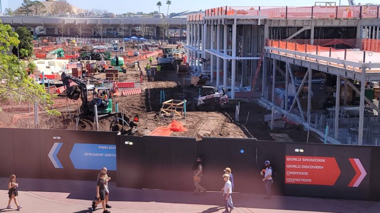 Construction goes Vertical in EPCOT for Communicore Hall | Chip and Company