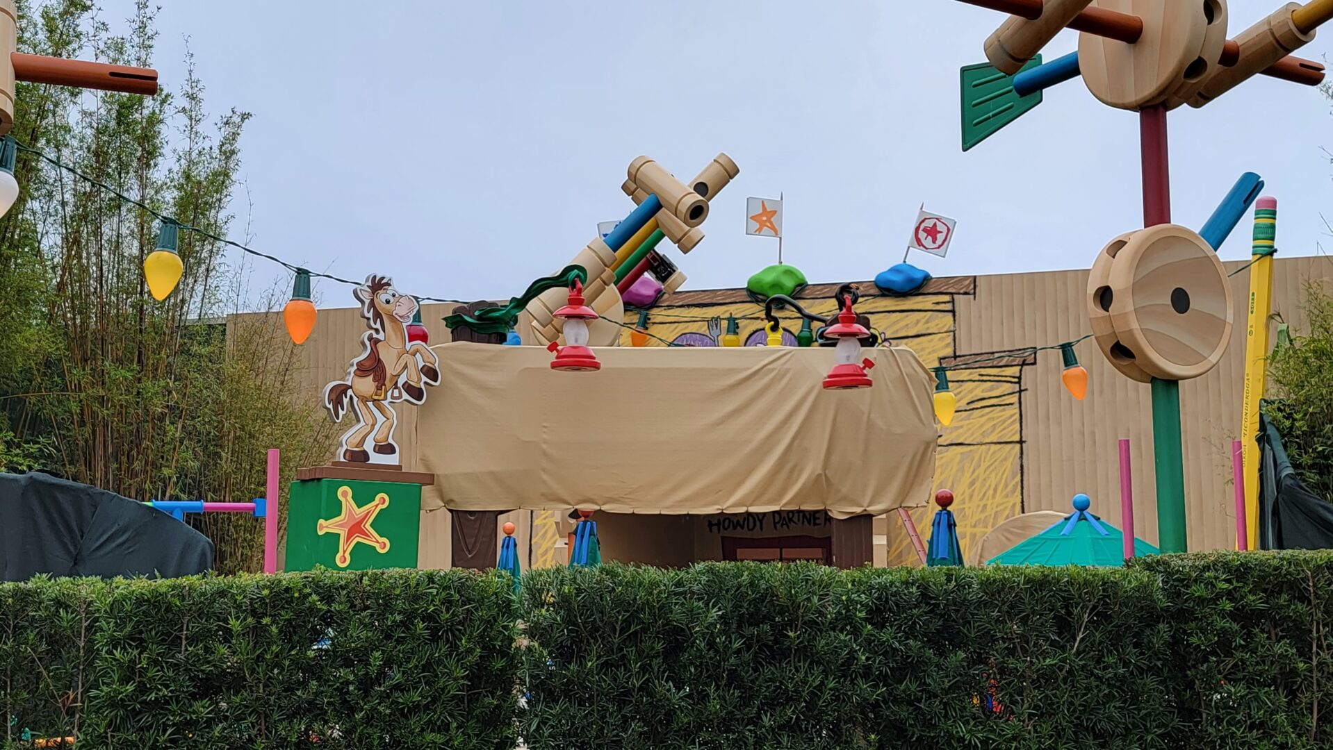 Roundup Rodeo BBQ Sign Installed Ahead of Opening | Chip and Company