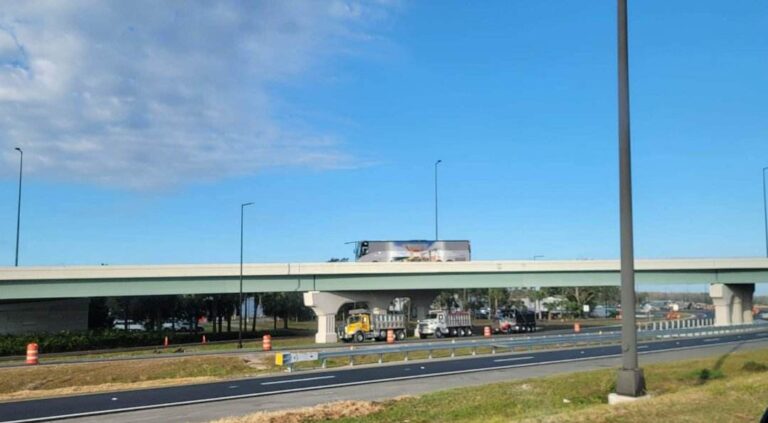 New Blue Magic Kingdom Road Signs Installed plus New Traffic Patterns ...