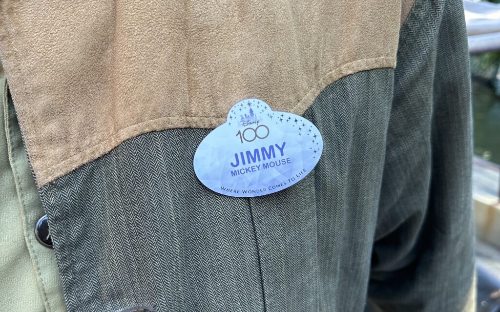 Most Popular Disney100 Name Tag Design Chosen By Disneyland Cast ...