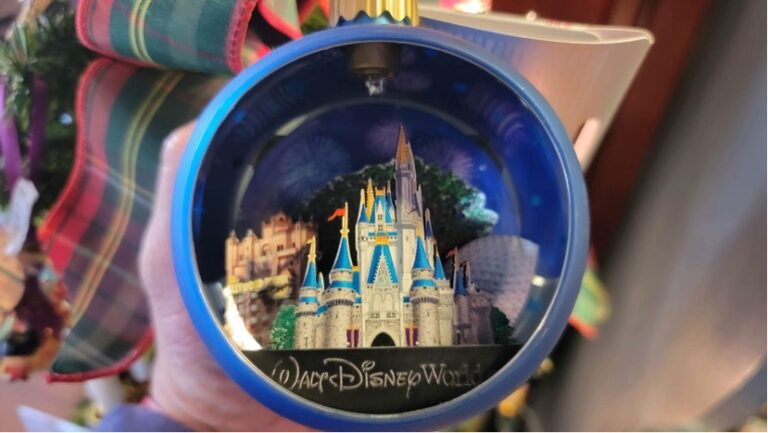 New Light Up Walt Disney World Ornament Available At Magic Kingdom ...