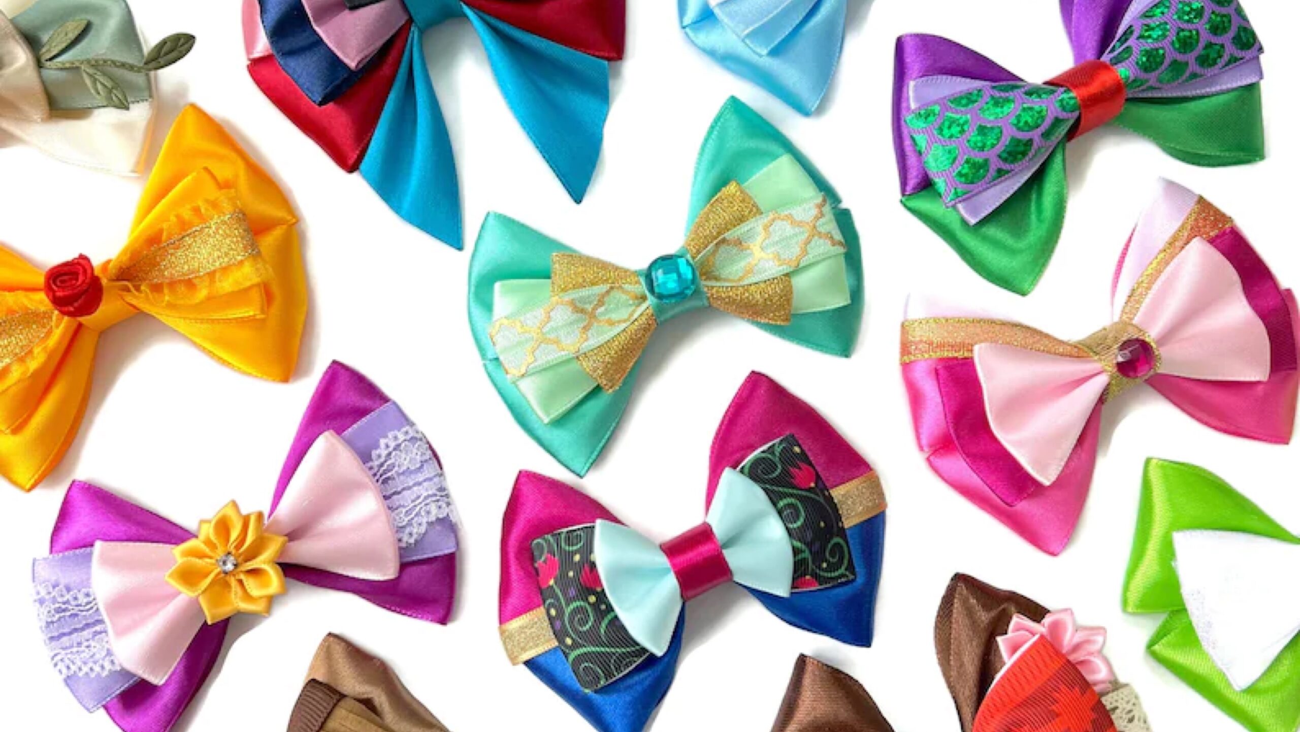 Adorable Disney Princess Hair Bows For A Royal Hairstyle! | Chip and ...
