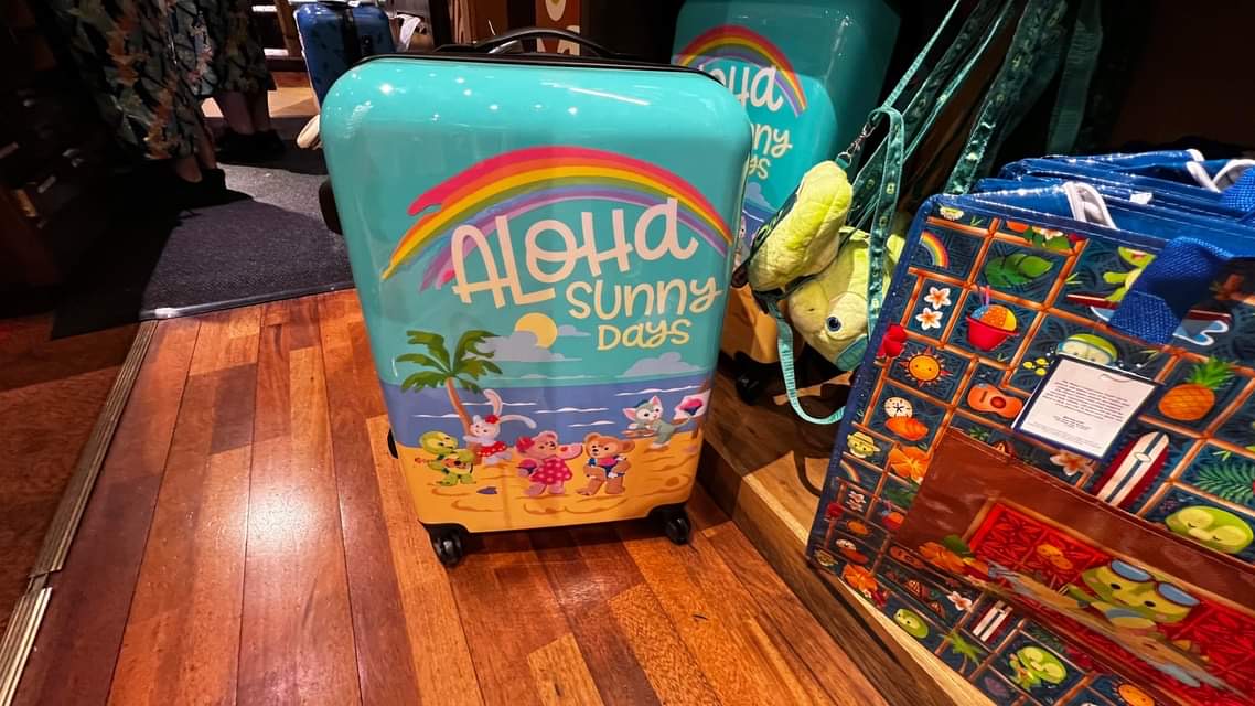 New 'Olu Mel Backpack, Suitcase And Plush At Disney's Polynesian Resort ...