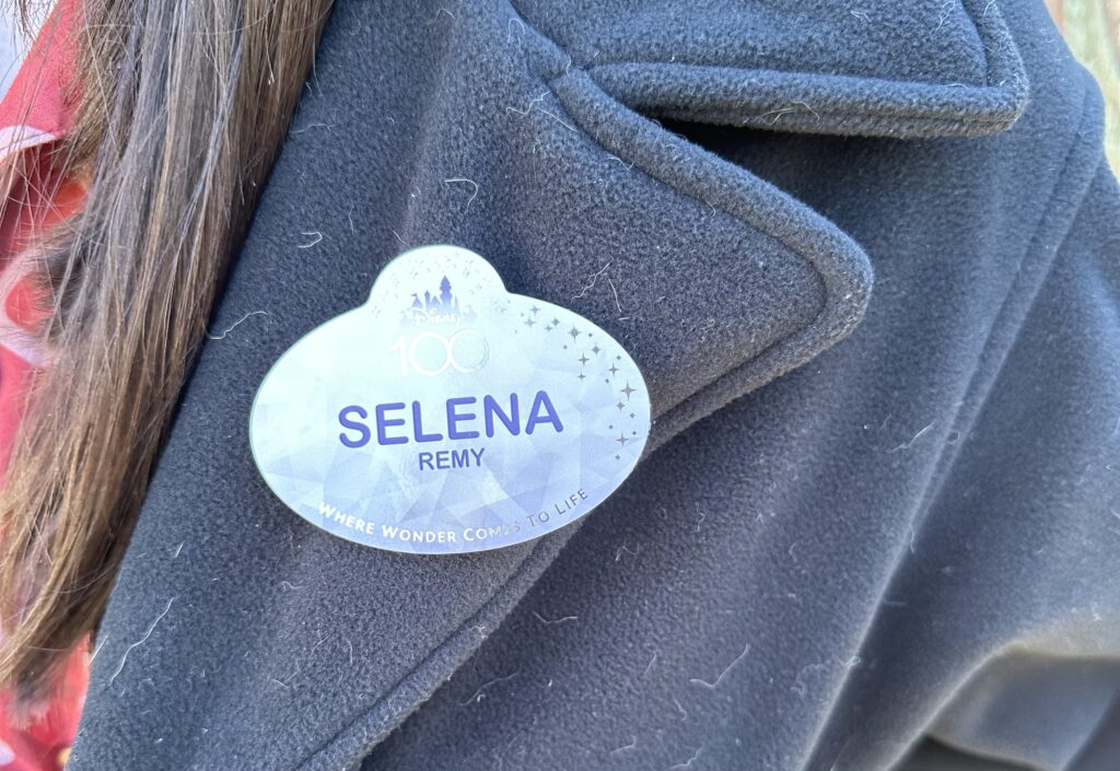 Most Popular Disney100 Name Tag Design Chosen By Disneyland Cast ...