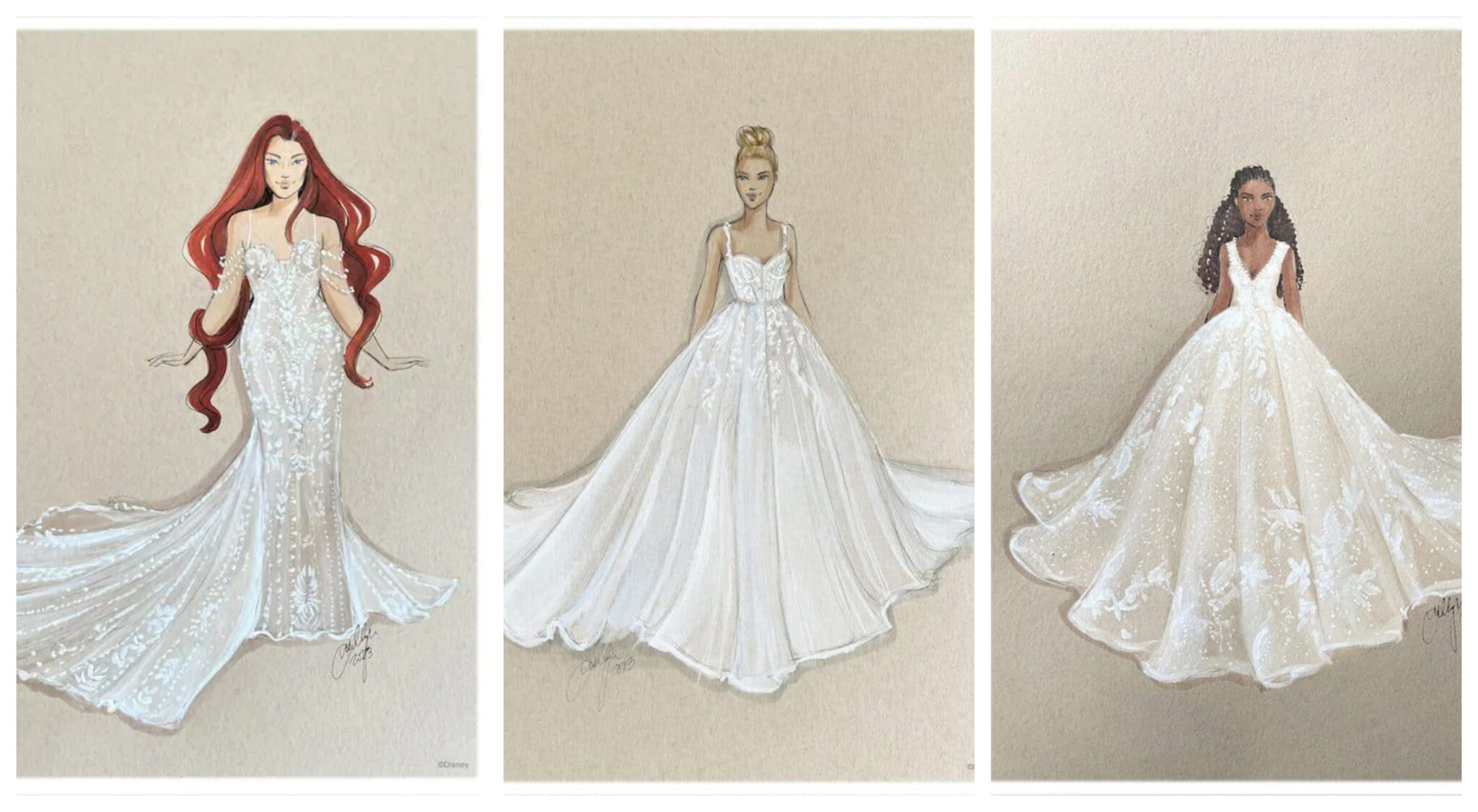 2023 Disney Fairy Tale Weddings Collection Debuting on February 10th ...