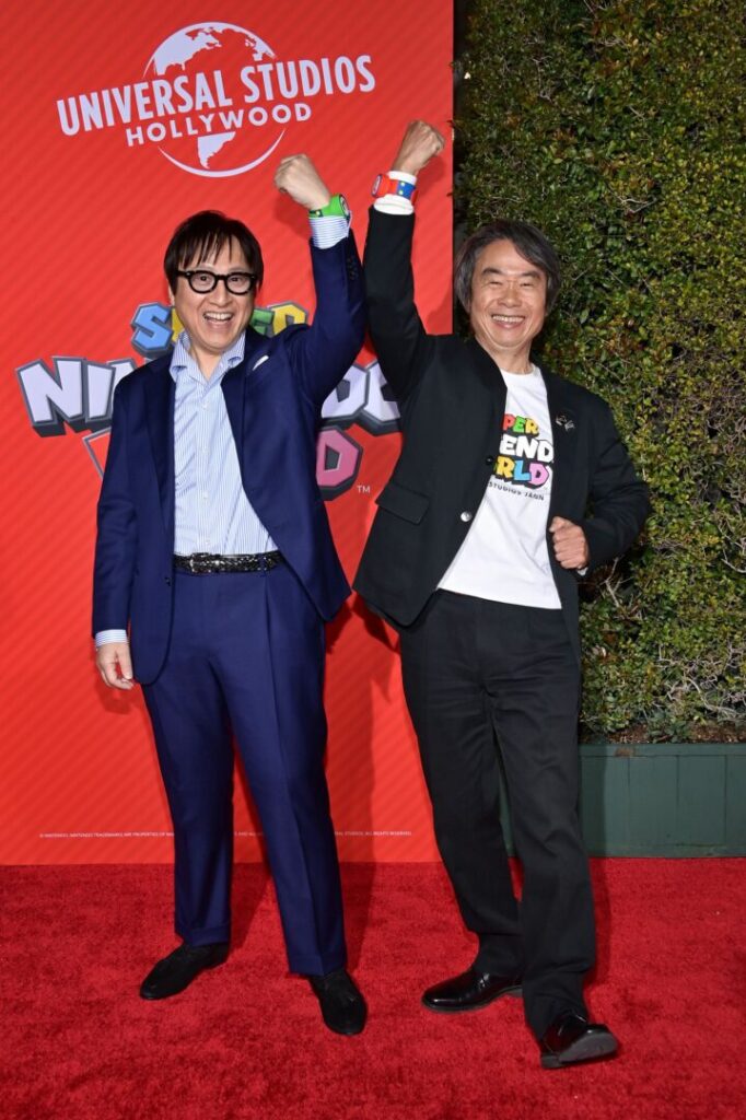 Universal Studios Hollywood Super Nintendo World Red Carpet Premiere ...