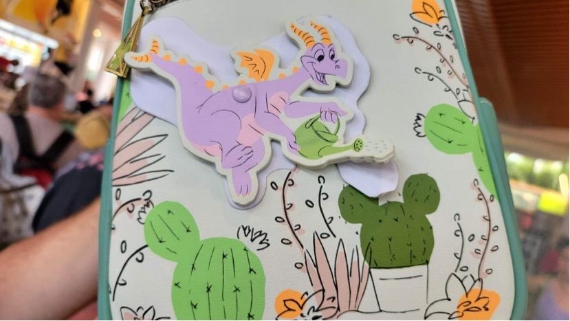 Figment Flower & Garden Loungefly Backpack Available At Epcot! | Chip ...