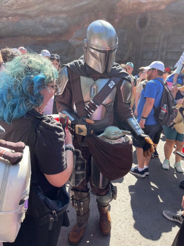 The Mandalorian and Grogu are Now in Star Wars Galaxy's Edge at Walt ...
