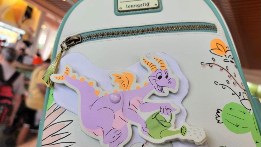 Figment Flower & Garden Loungefly Backpack Available At Epcot! | Chip ...