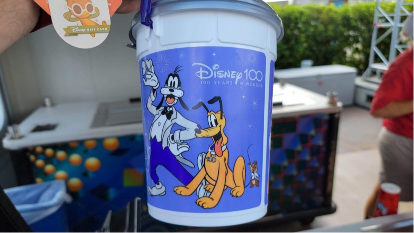 New Disney100 Popcorn Bucket Available At Walt Disney World! | Chip and ...