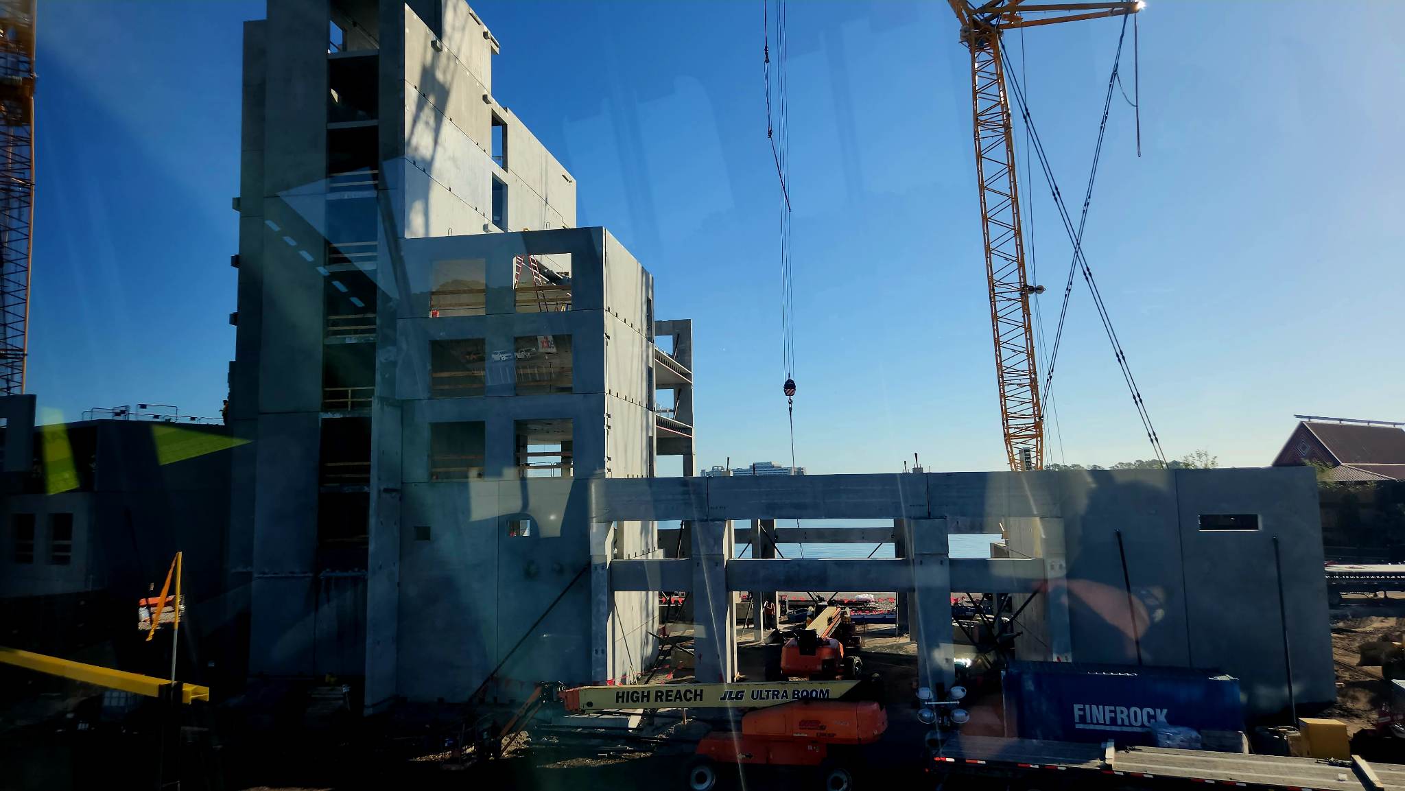 DVC Construction Towers over Disney's Polynesian Resort | Chip and Company