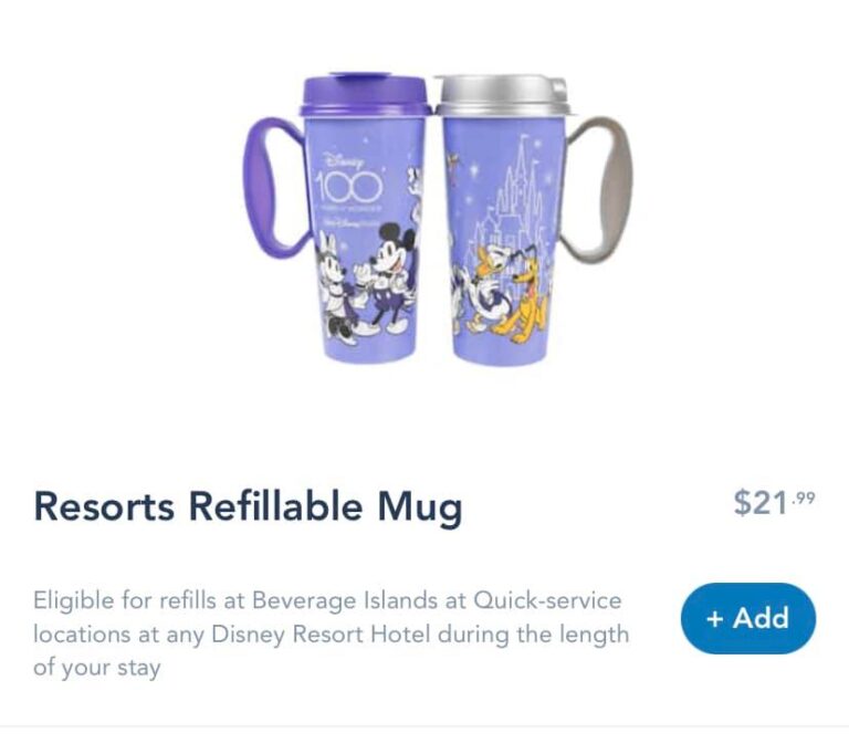 New Disney100 Refillable Mugs Now at Disney World | Chip and Company