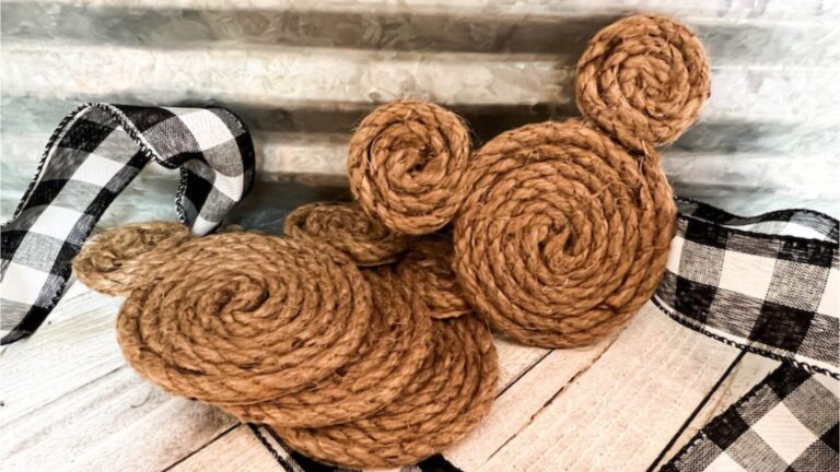 Must Have Mickey Mouse Rope Coasters Set For Your Home! | Chip and Company