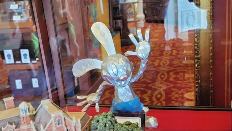 New Disney100 Oswald The Lucky Rabbit Figure Spotted At Magic Kingdom ...