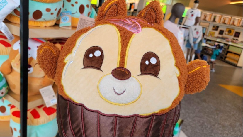 New Scented Chip And Dale Munchlings Pillow Spotted At Epcot! | Chip ...