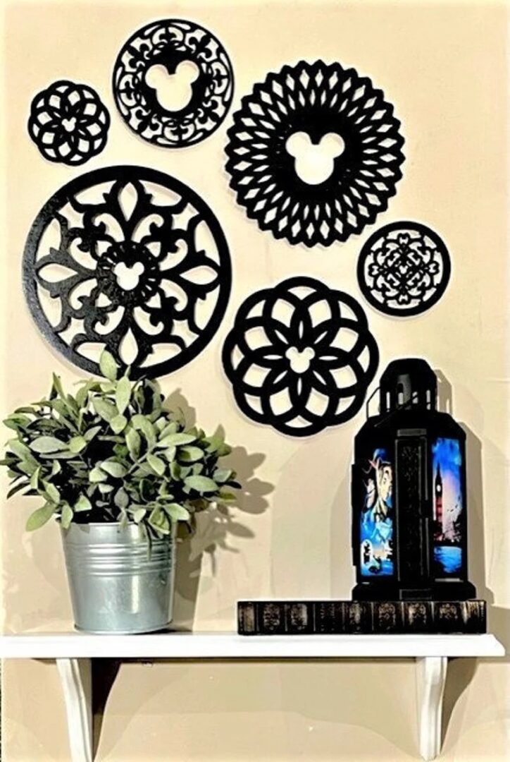 Magical Hidden Mickey Wall Set To Decorate Your Home! | Chip and Company