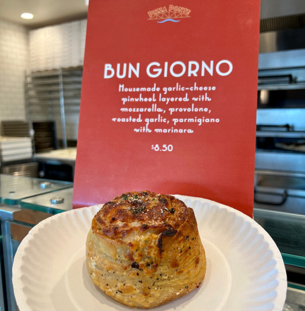 You need to try the New Bun Giorno buns at Pizza Ponte in Disney ...