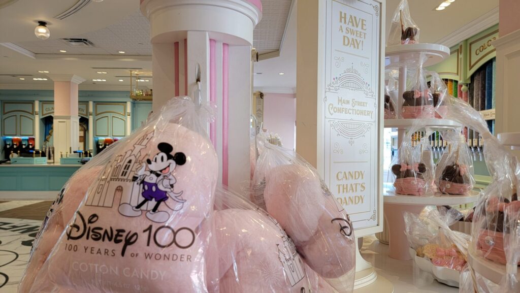 New Disney100 Cotton Candy Spotted at Walt Disney World | Chip and Company