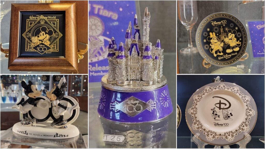New Disney100 Statues, Plates And More Available At Disney Springs ...