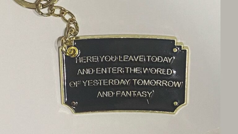 Disneyland Entrance Keychain To Bring The Magic With You Everywhere You ...