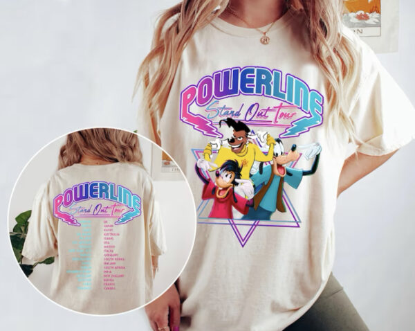 Stand Out With This Vintage Powerline Tour T-Shirt! | Chip and Company