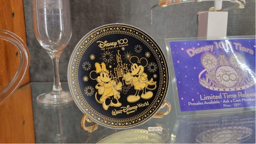 New Disney100 Statues, Plates And More Available At Disney Springs ...