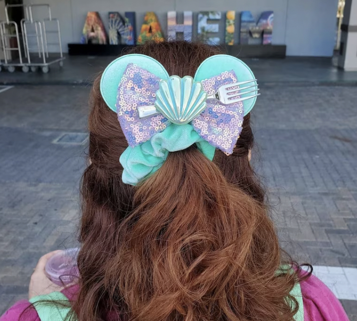 Make This Little Mermaid Scrunchie Part Of Your Hairstyle! | Chip and ...