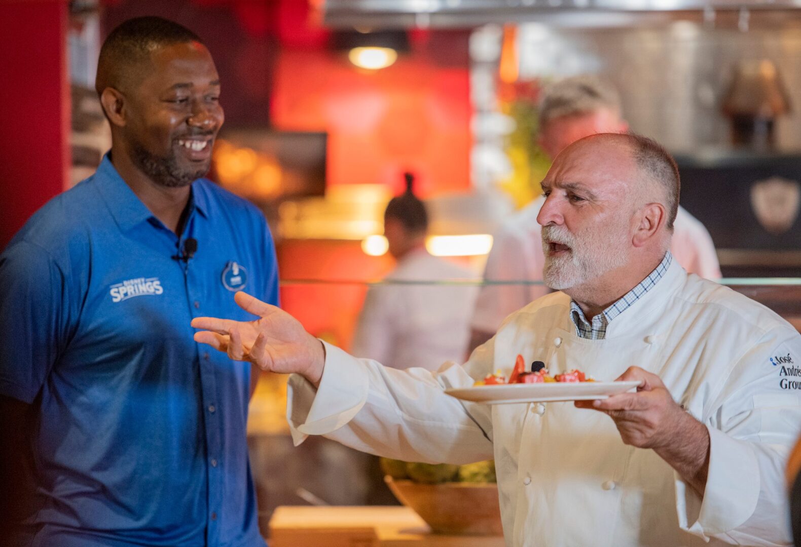 Chef José Andrés stopped by to celebrate an all-new culinary series ...
