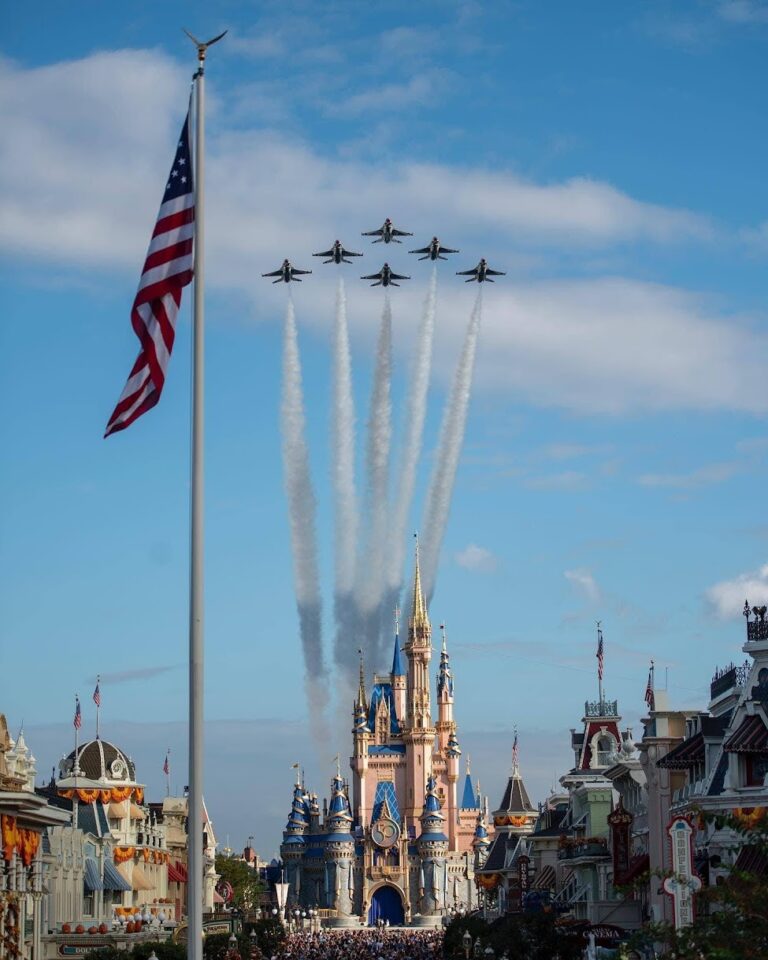 Disney World Announces U.S. Airforce Flyover at the Magic Kingdom on ...