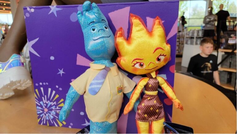 New Pixar Elemental Plush Available At The Creations Shop! | Chip and ...