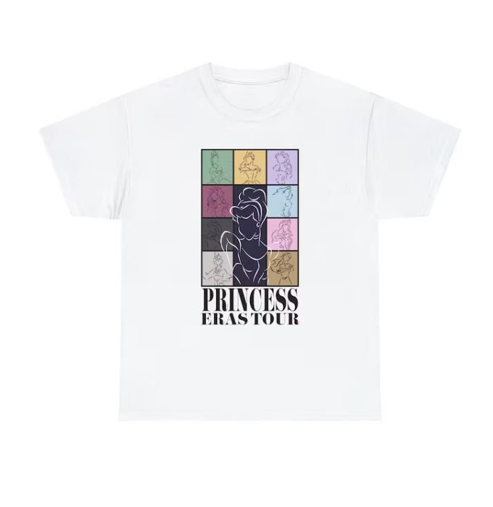 We Can't Calm Down Over This Princess Eras Tour T-Shirt! | Chip and Company