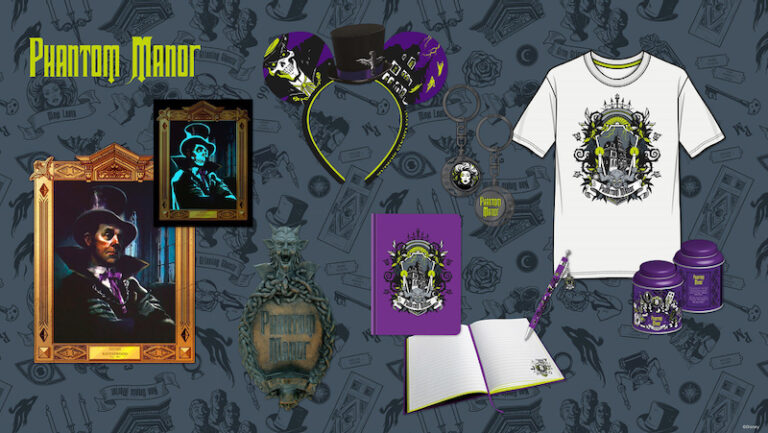 New Phantom Manor Collection Coming Soon To Disneyland Paris! | Chip ...