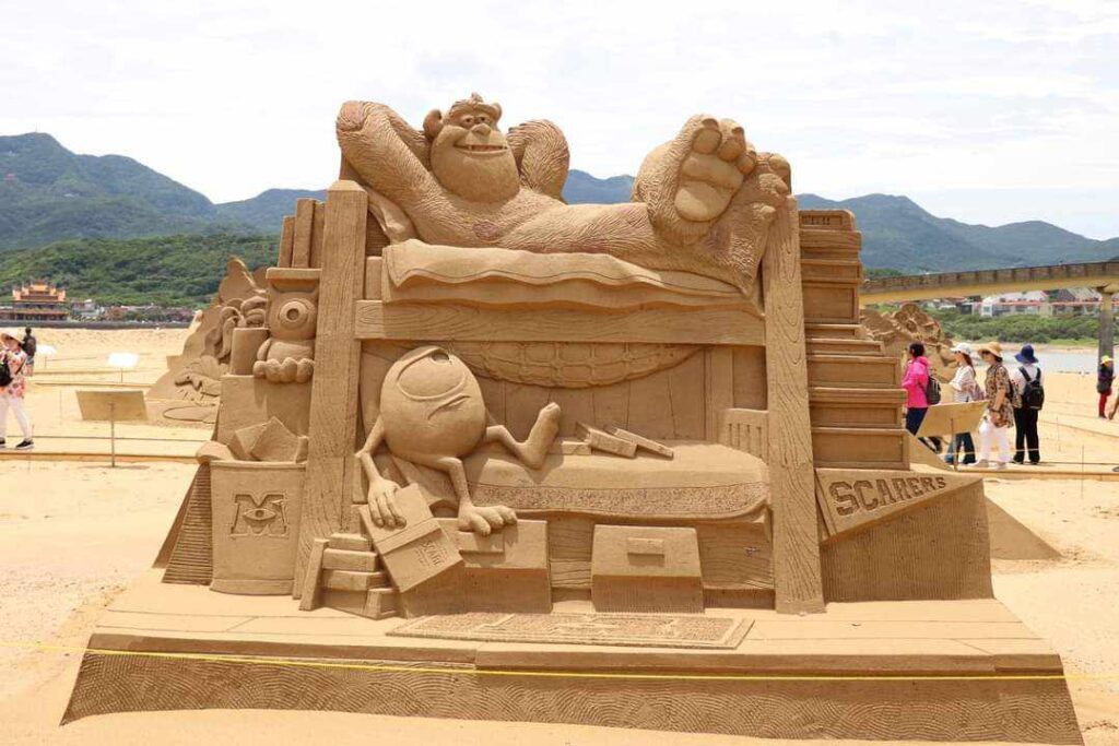 Stunning Pixar Sand Art Designs at the Fulong Sand Art Festival in ...