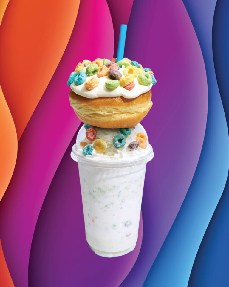New Fruit Loops Shake, Donut, and Cannoli at Vivoli il Gelato in Disney ...