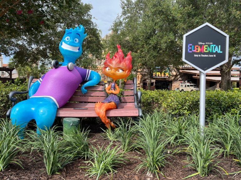 New Pixar Elemental Photo Op in Disney Springs | Chip and Company