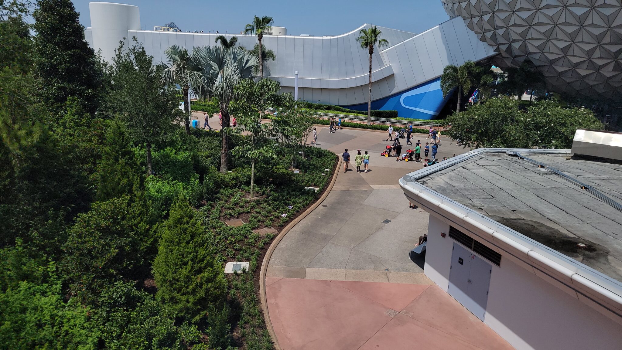 Walls Finally Down Between Guest Services and Restrooms in EPCOT | Chip ...