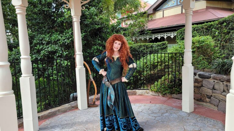 Merida Meet & Greet Moves to a New Location in the Magic Kingdom | Chip ...