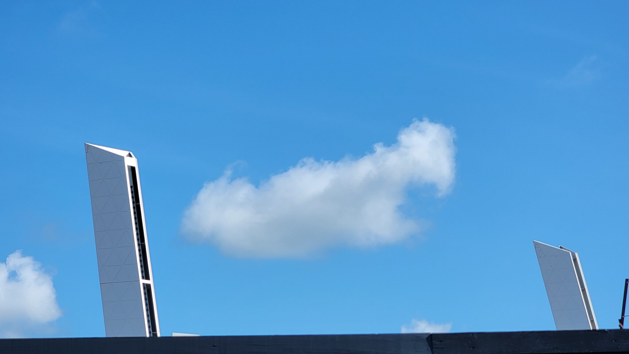 Spaceship Earth Pattern Spotted on CommuniCore Hall Spires in EPCOT ...