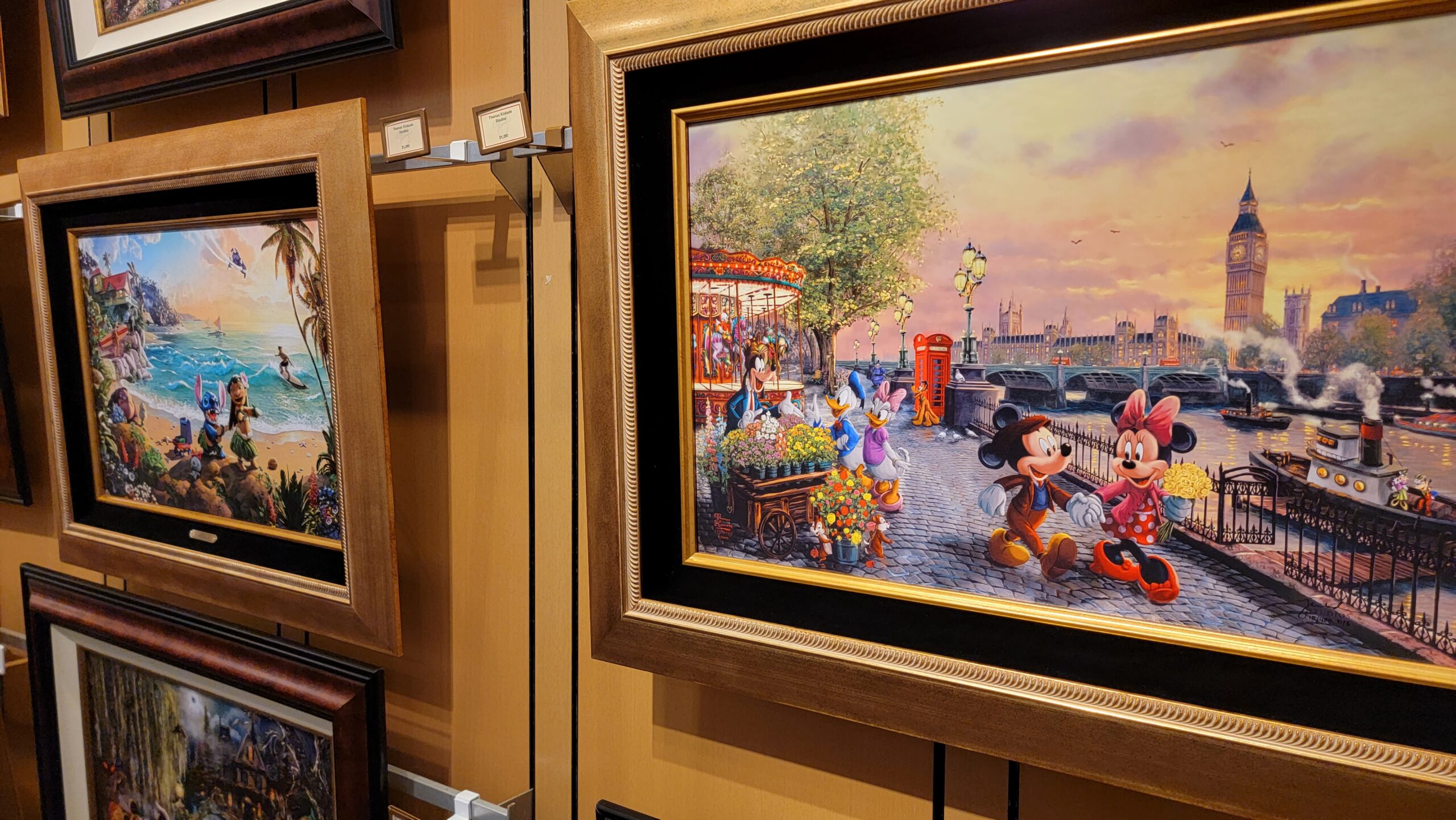 Thomas Kinkade Studios Showcase Going on Now in Disney Springs | Chip ...