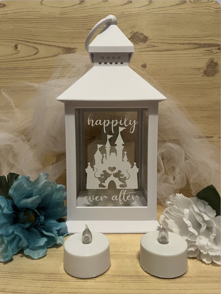 Adorable Disney Inspired Wedding Lantern For Your Special Day! | Chip ...