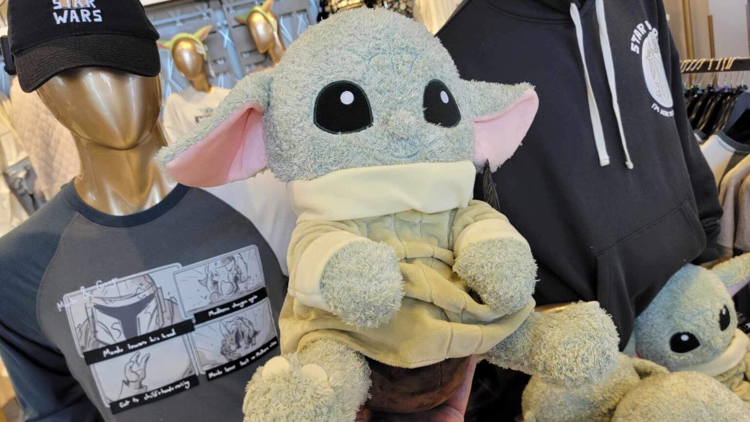 New Weighted Grogu Plush Spotted At Hollywood Studios! | Chip and Company