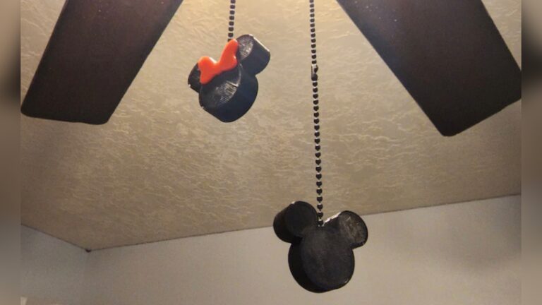 Magical Mickey Mouse Ceiling Fan Pull Set For Your Home! | Chip and Company