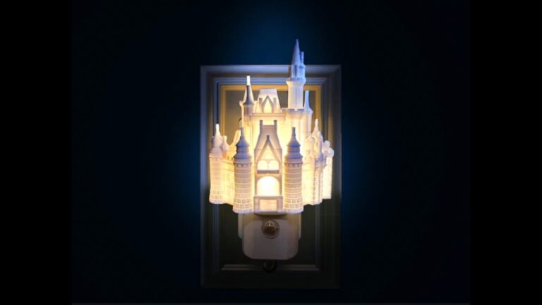 Light Up Your Room With This Disney Castle Night Light! | Chip and Company