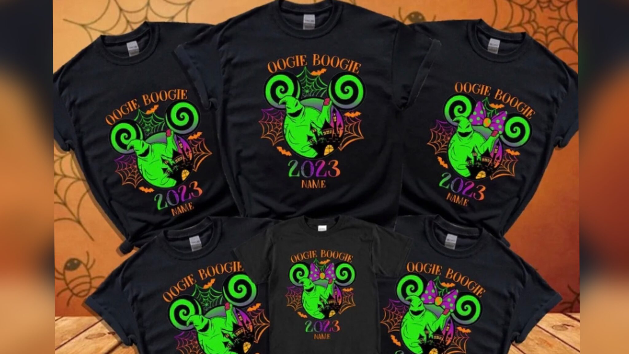 Personalized Oogie Boogie Shirts For The Whole Family! | Chip and Company