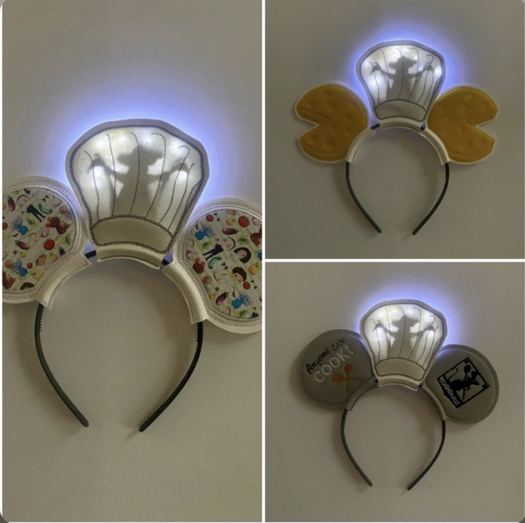 Must Have Chef Remy Light Up Ear Headband To Cook The Most Delicious ...