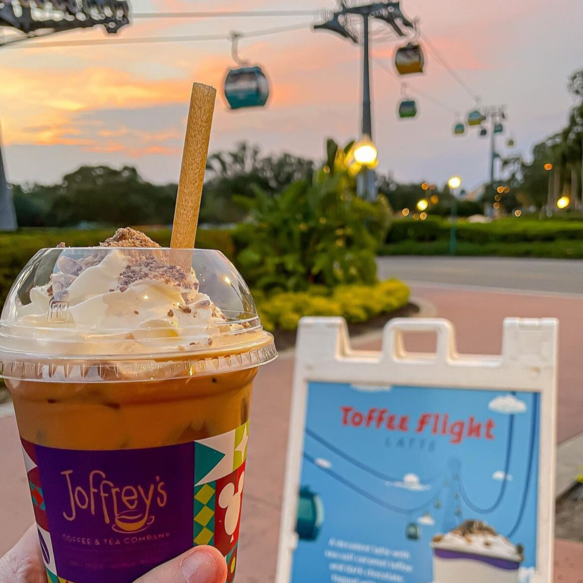 Take Flight with Toffee Flight Latte at Disney’s Caribbean Beach Resort ...