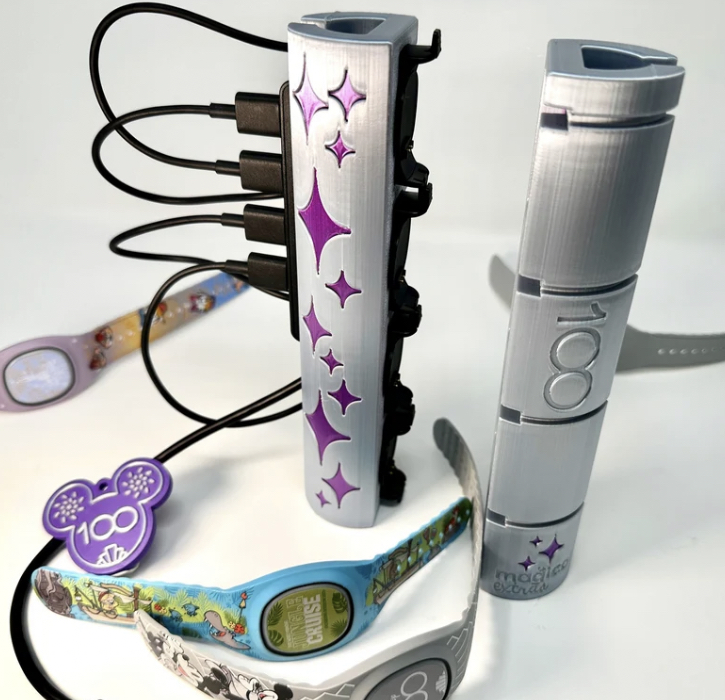 Must Have Disney100 MagicBand+ Charging Tower For Your Home! | Chip and ...