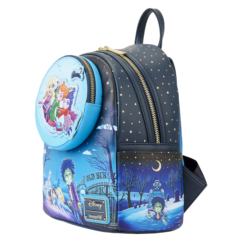New Hocus Pocus Glow In The Dark Loungefly Backpack For A Frightfully ...
