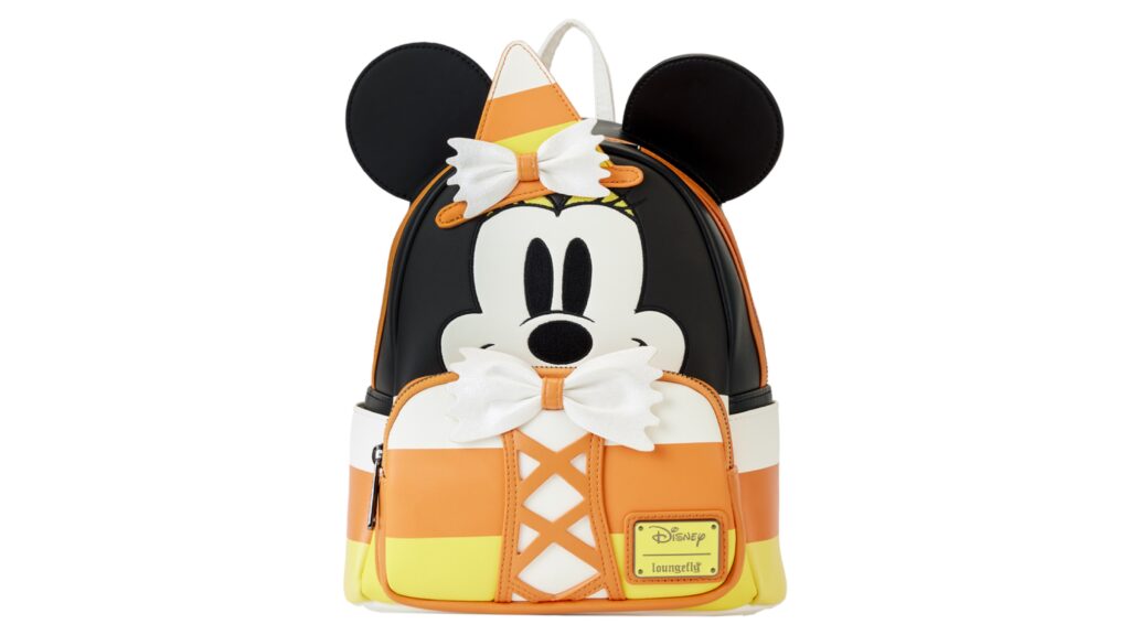 This New Minnie Mouse Candy Corn Loungefly Backpack Is Bewitchingly Fun ...